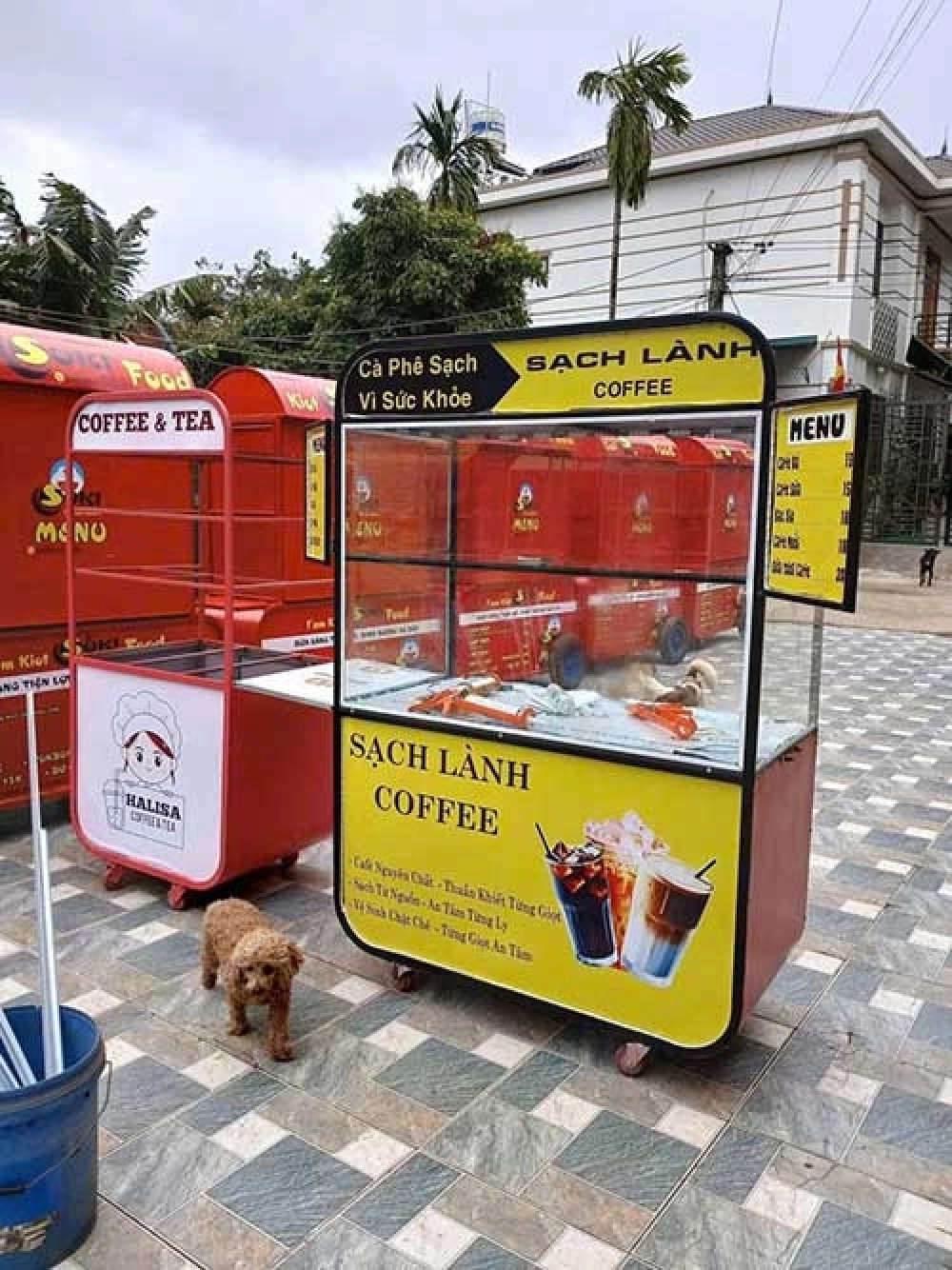 Xe bán hàng lưu động Quận Tân Bình – Thiết kế, thi công trọn gói